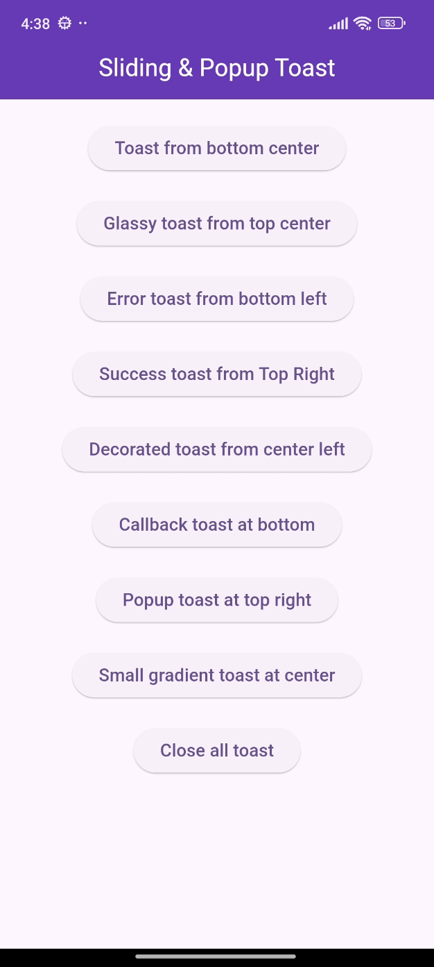 flutter_sliding_toast | Flutter package